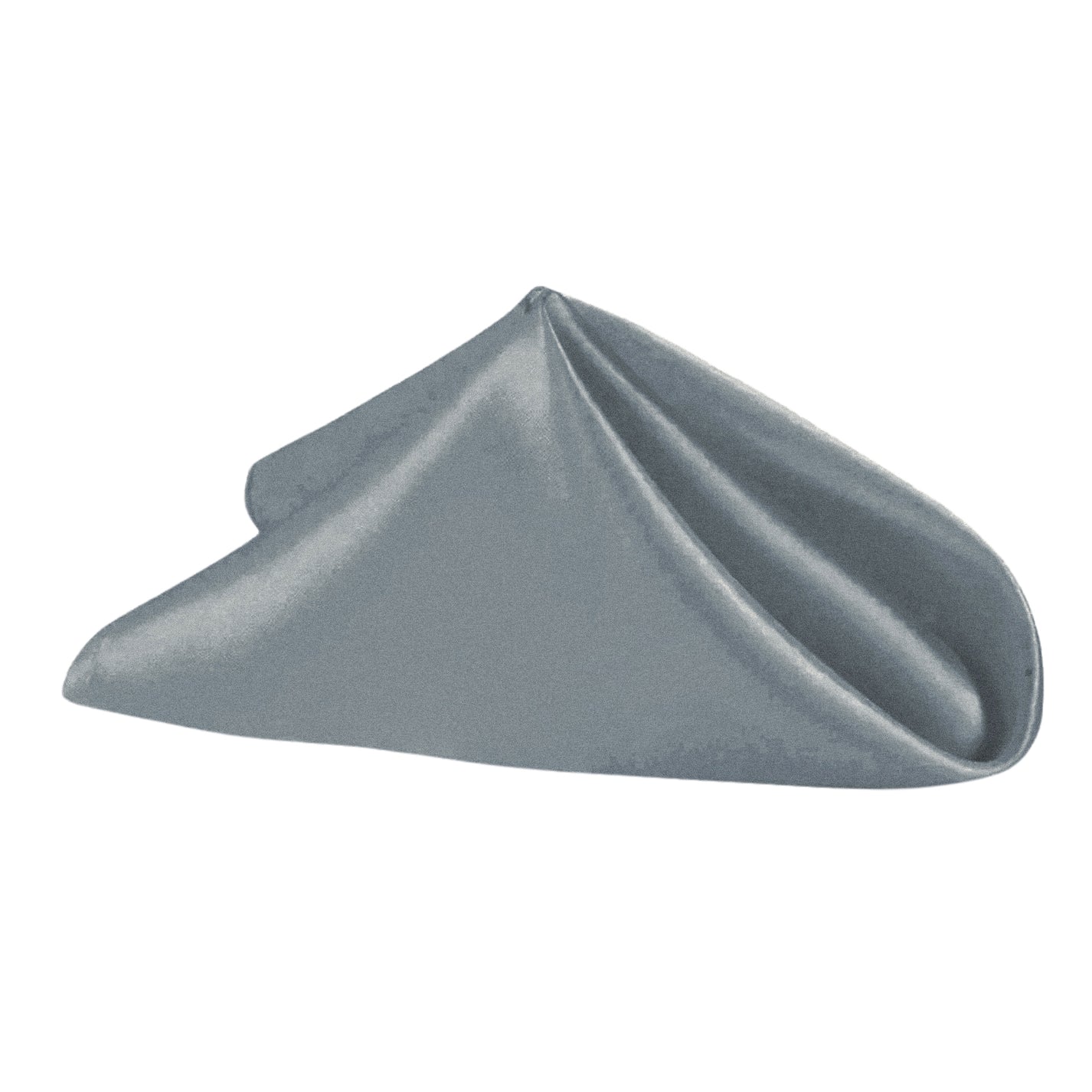 Satin Napkin 20"x20" - Slate Gray - CV Linens™
