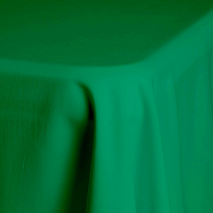 Scuba 90"x156" Rectangular Oblong Tablecloth - Emerald Green - CV Linens™