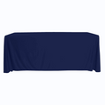Navy Blue Scuba 90"x132" Rectangular Oblong Tablecloth - CV Linens™
