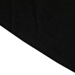Scuba 120" Round Tablecloth - Black - CV Linens™