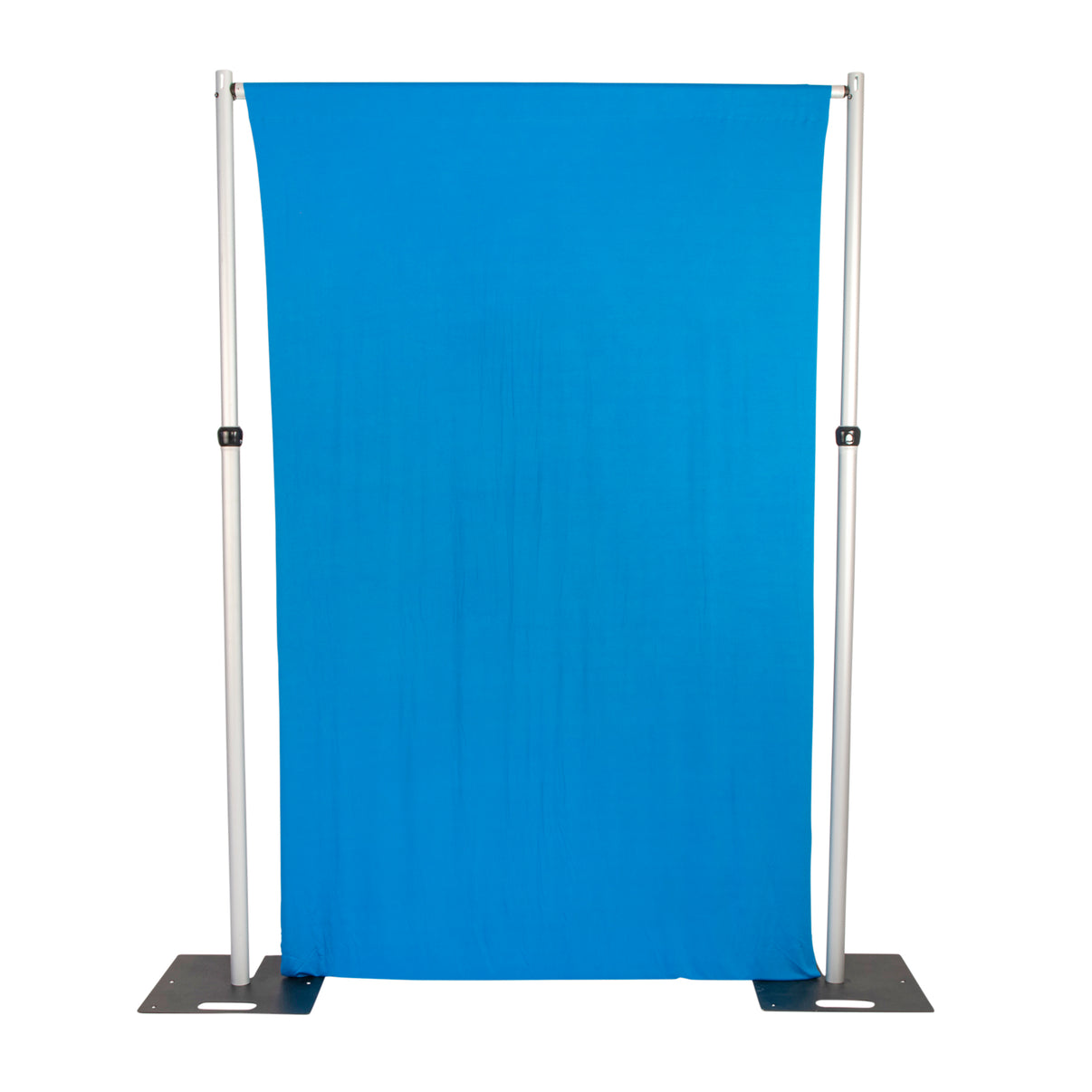 Spandex 4-way Stretch Drape Curtain 12ft H x 60" W - Azure Blue - CV ...