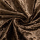 Velvet 120" Round Tablecloth - Chocolate - CV Linens™
