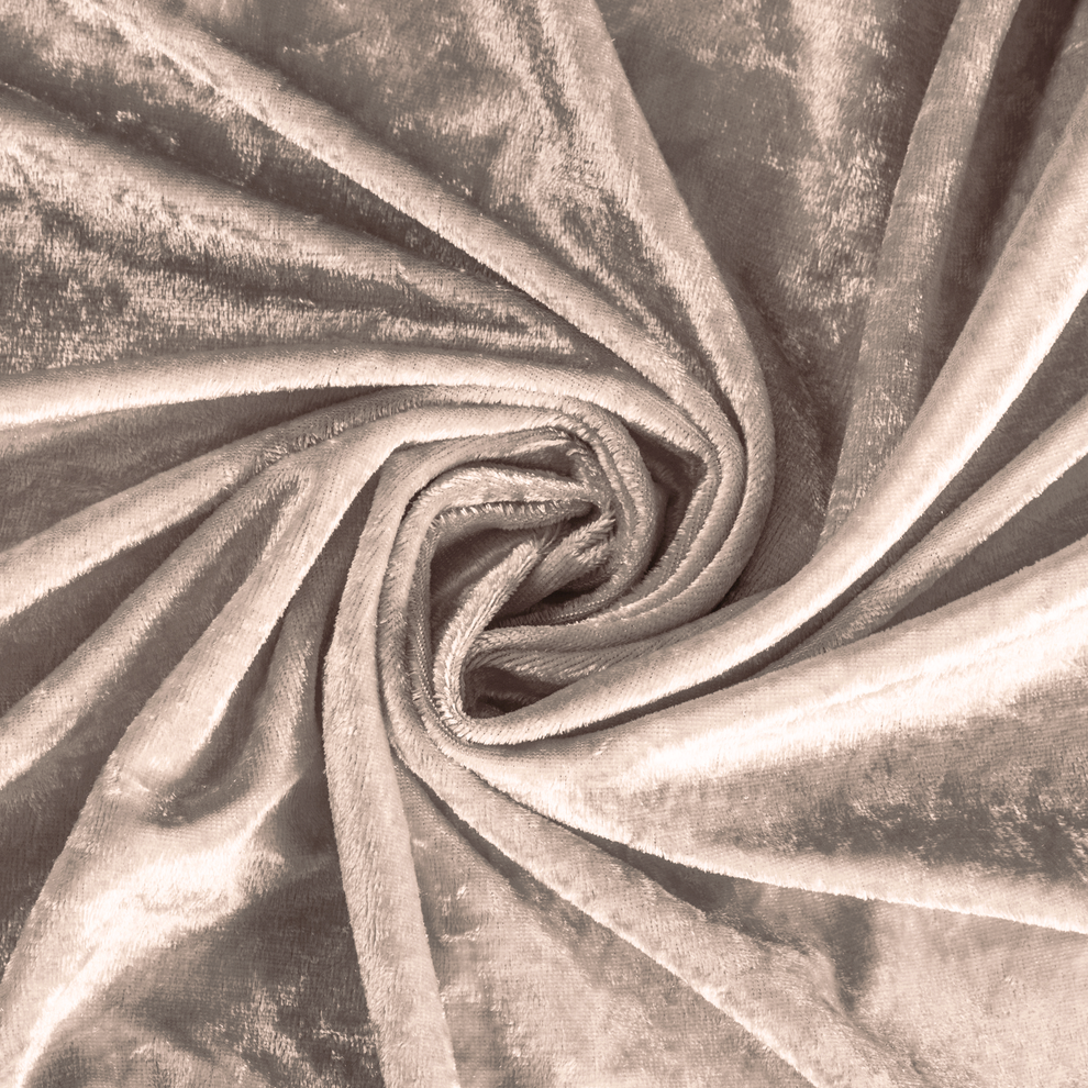 90 x 132 Velvet Rectangular Tablecloth - Beige - CV Linens™