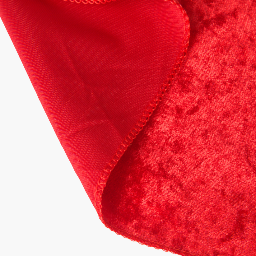 Velvet 20"x20" Linen Napkin - Red– CV Linens