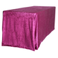 Velvet 90"x156" Rectangular Tablecloth - Magenta– CV Linens