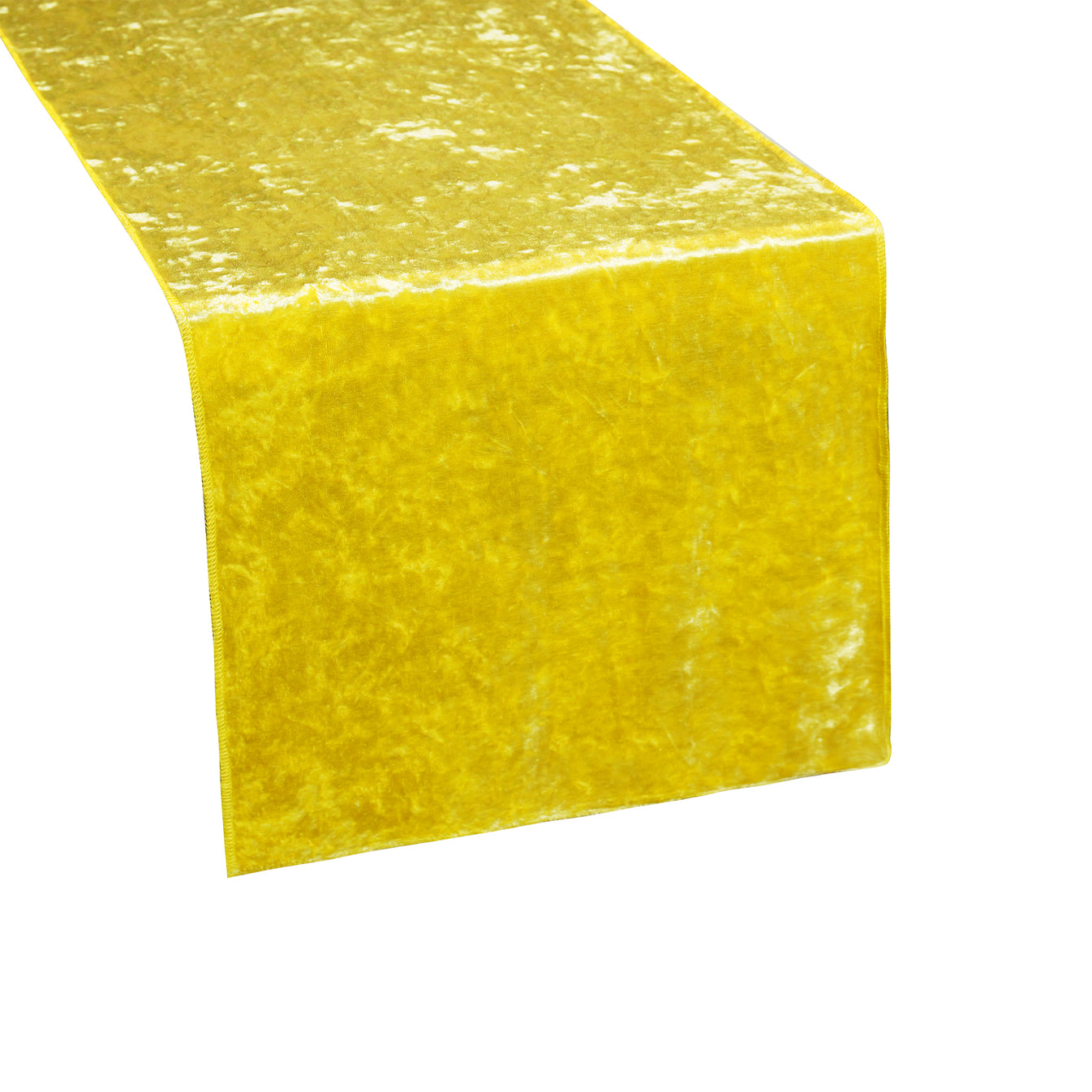 Velvet Table Runner - Canary Yellow - CV Linens™