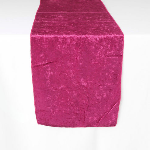 Velvet Table Runners Magenta - CV Linens™