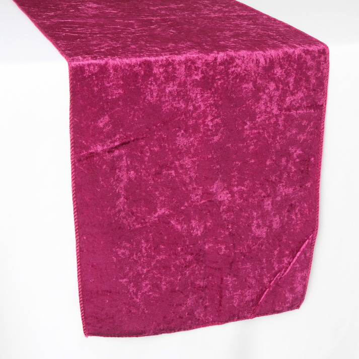 Velvet Table Runners Magenta - CV Linens™