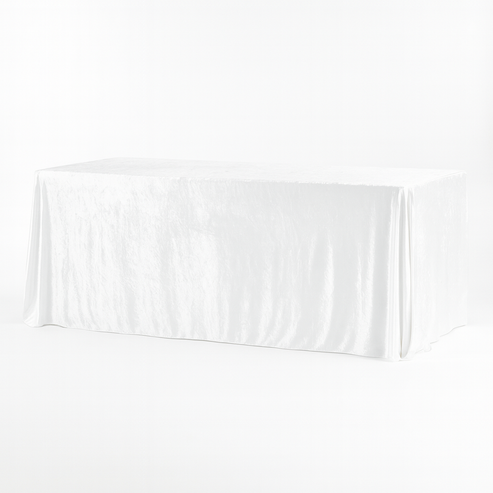 Velvet King 108"x156" Rectangular Tablecloth - White - CV Linens™