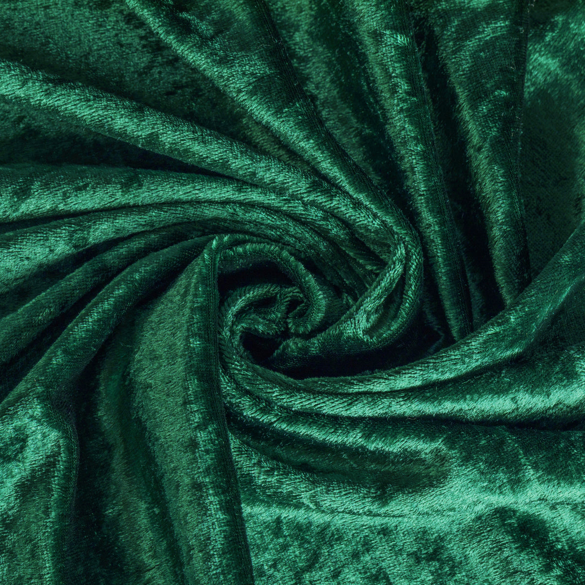 10 yards Velvet Fabric Roll - Emerald Green - CV Linens™