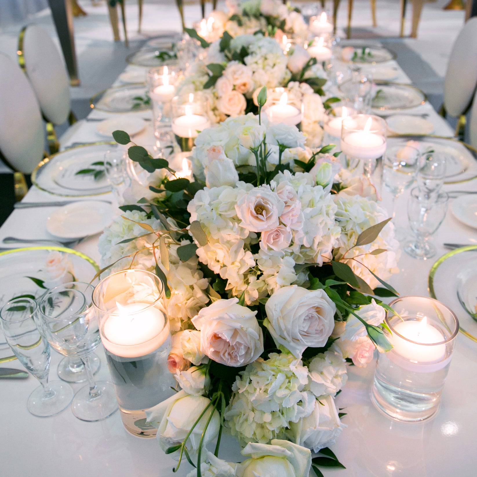 3" Floating Candles (6 pcs) - White - CV Linens™