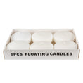 3" Floating Candles (6 pcs) - White - CV Linens™