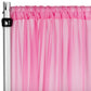 Chiffon Curtain Drape 10ft H x 58" W Panel - Pink - CV Linens™