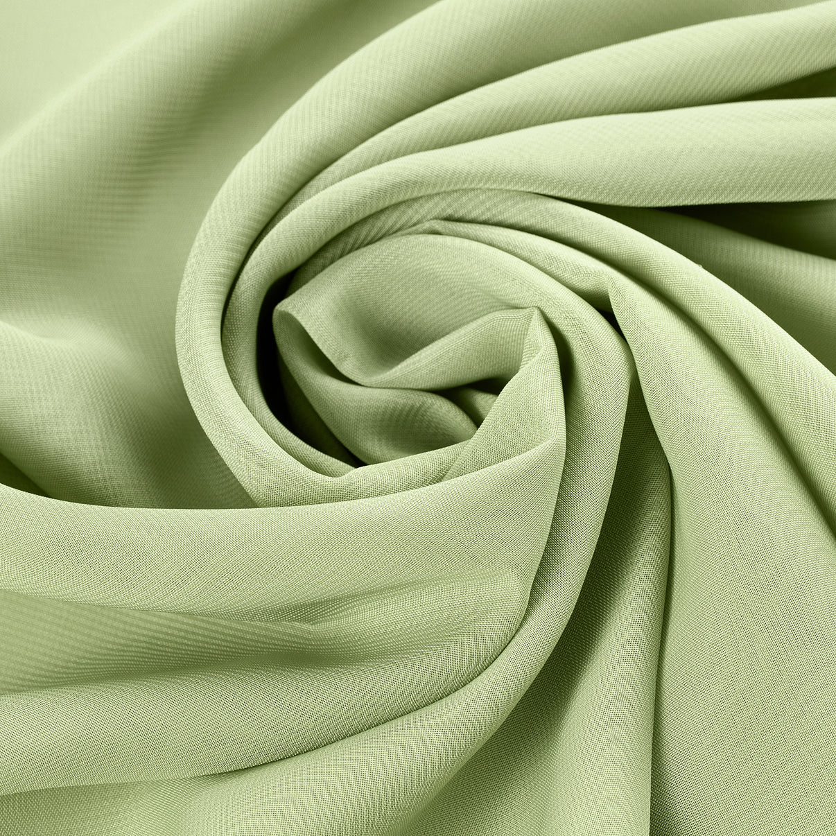 Chiffon Fabric Bolt 58" x 10 Yards - Sage Green - CV Linens
