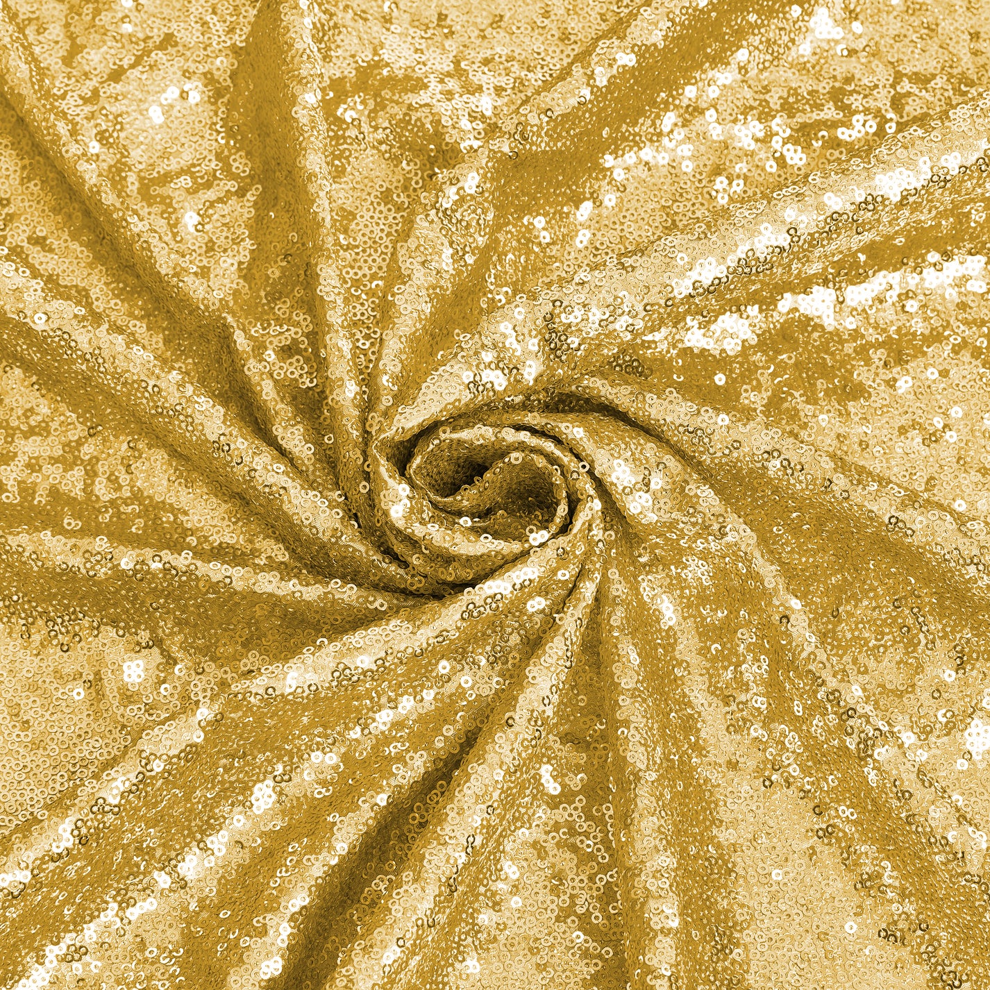 5 yards GLITZ Sequins Fabric Bolt - Gold– CV Linens