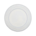 Elegant Lace Embossed Acrylic Wedding Charger Plate - Ivory– CV Linens