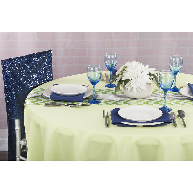 Polyester Napkin 20"x20" - Navy Blue -CV Linens
