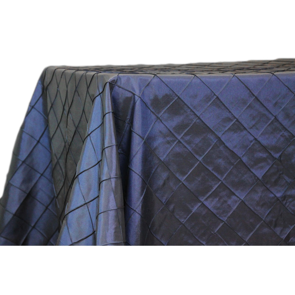 Wholesale wedding PINTUCK 90x156" rectangular tablecloth - Navy Blue ...
