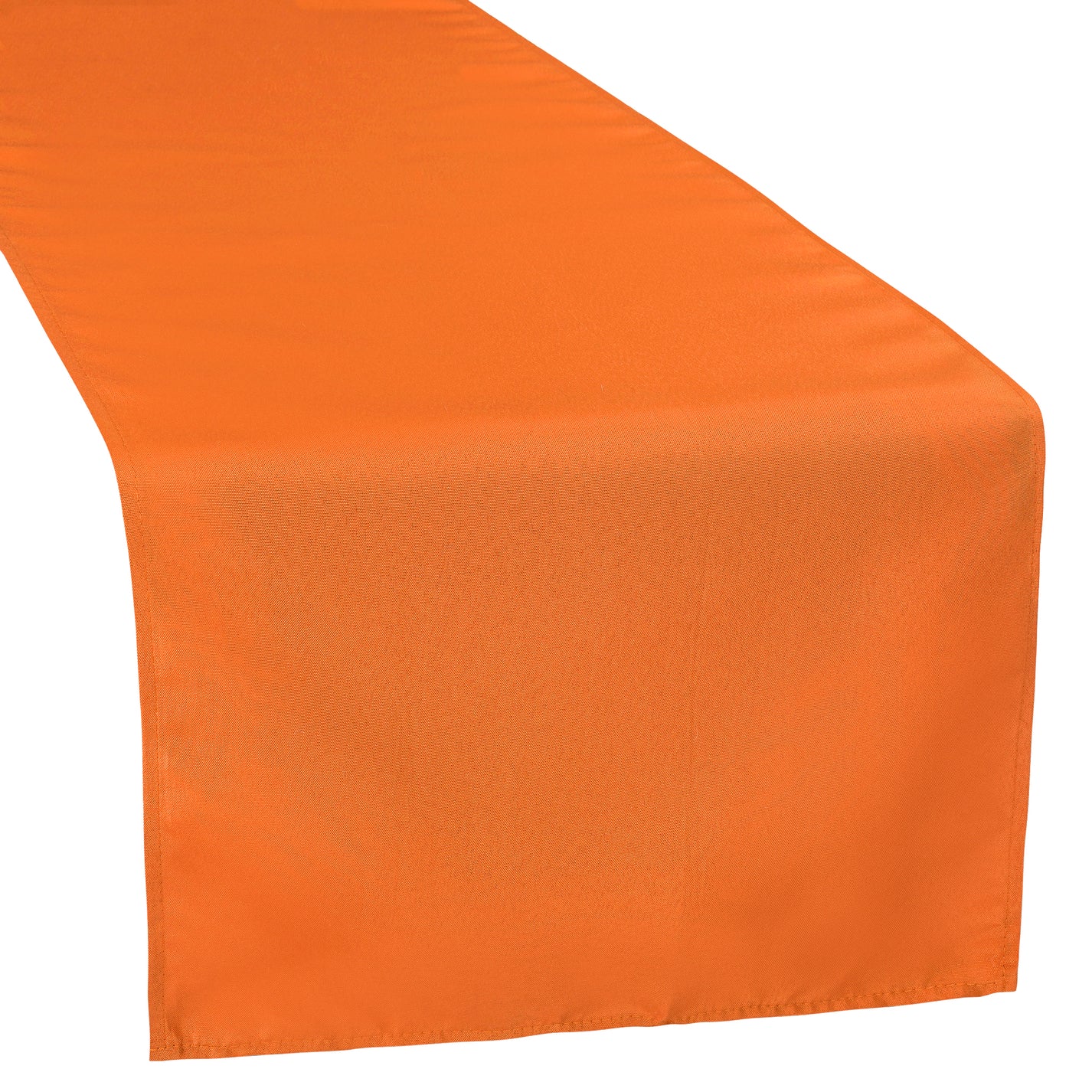 Polyester Table Runner | CV Linens™ - Burnt Orange