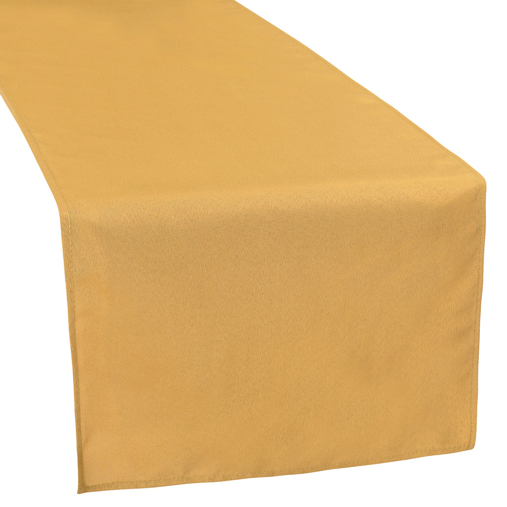 Polyester Table Runner - Gold - CV Linens™