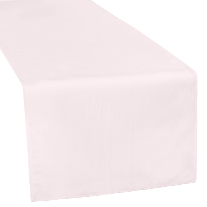 Polyester Table Runner | CV Linens™ - Pastel Pink