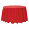Round Polyester 132" Tablecloth Red - CV Linens™