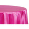Satin 120" Round Tablecloth - Fuchsia - CV Linens™