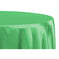 Satin 120" Round Tablecloth - Kelly Green– CV Linens
