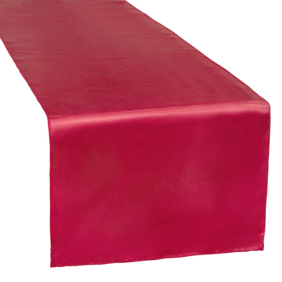 Satin Table Runner - Burgundy - CV Linens™