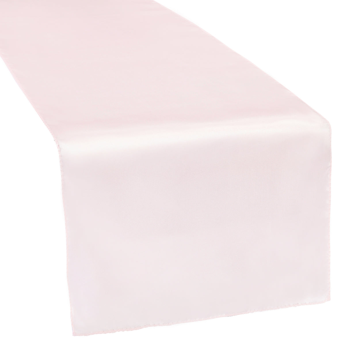 Satin Table Runner - Pastel Pink - CV Linens