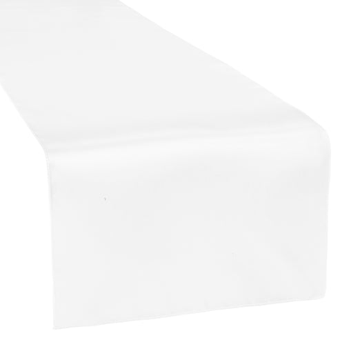 Satin Table Runner - White - CV Linens™