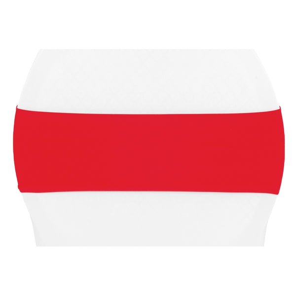 Spandex Chair Band - Red - CV Linens™
