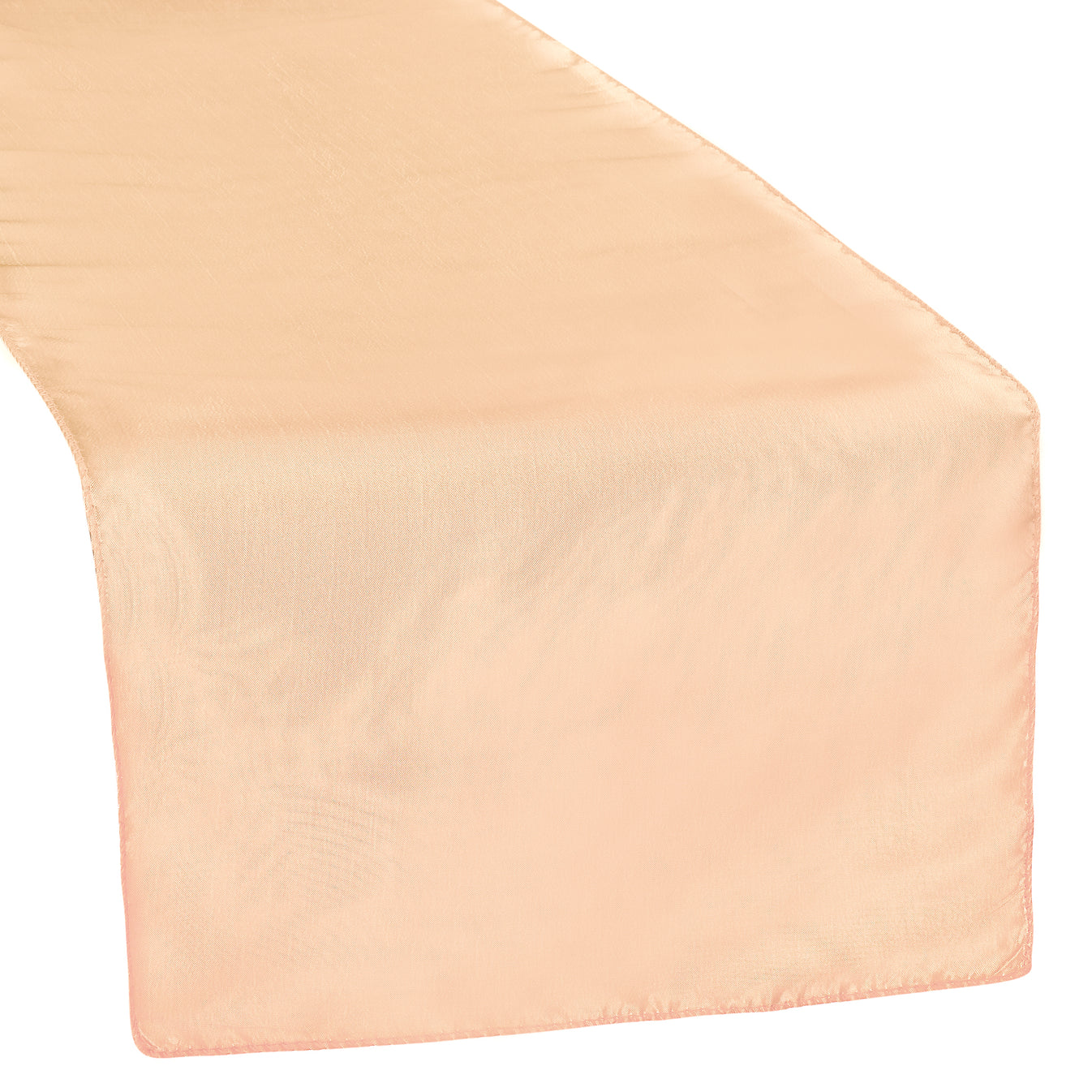 Taffeta Table Runner - Peach - CV Linens™