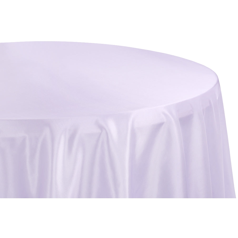 Taffeta Tablecloth 120" Round - Lavender - CV Linens™