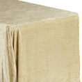 Velvet 90"x156" Rectangular Tablecloth - Champagne - CV Linens™