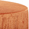 Velvet 132" Round Tablecloth - Rust - CV Linens™