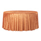 Velvet 120" Round Tablecloth - Rust - CV Linens™