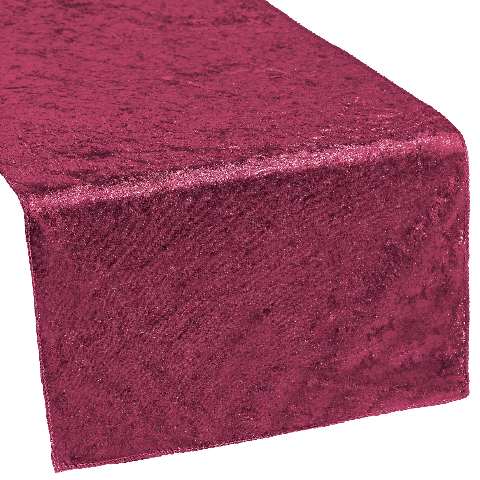 Velvet Table Runner - Burgundy - CV Linens™