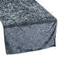 Velvet Table Runner - Dark Slate Blue - CV Linens™