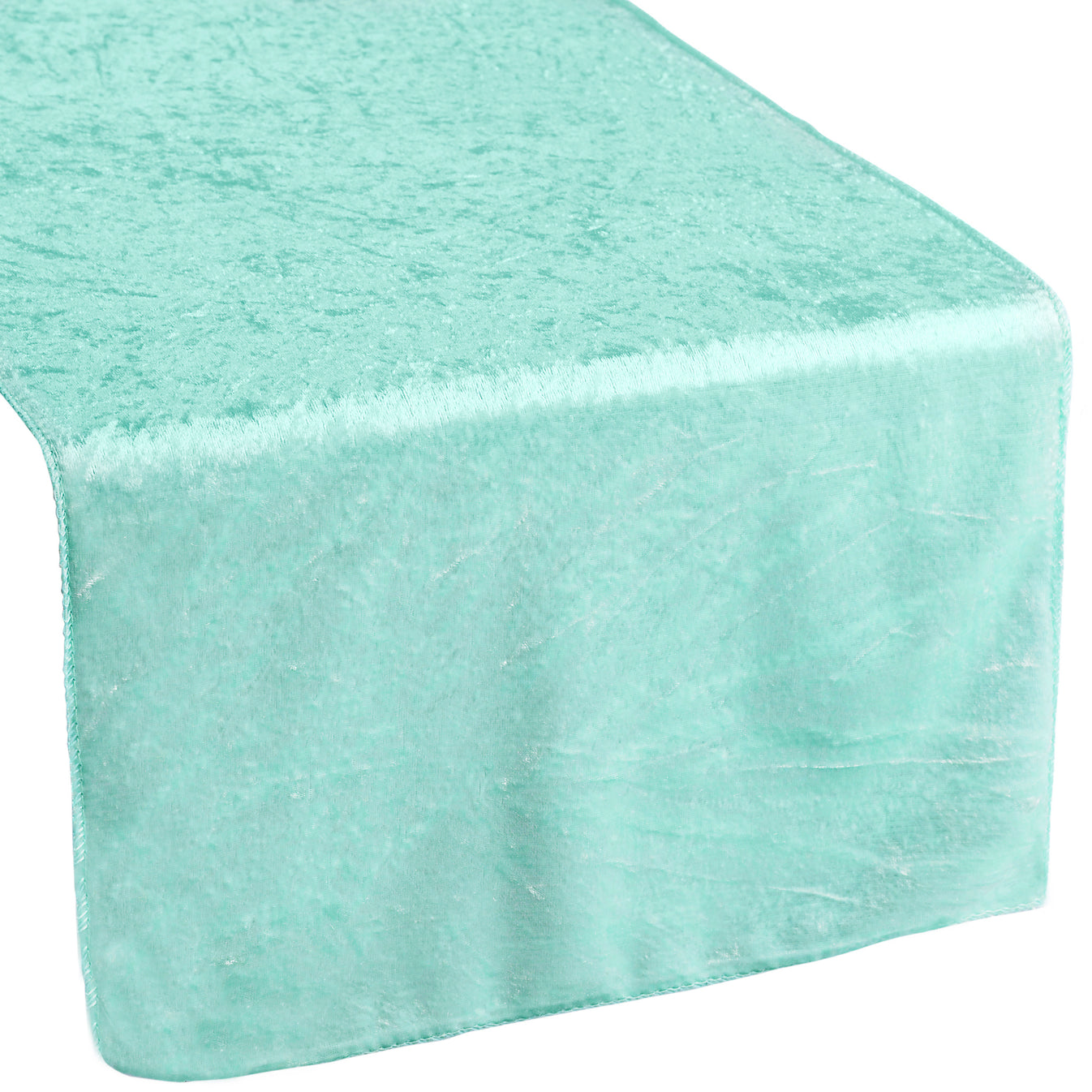 Velvet Table Runner - Light Turquoise - CV Linens™