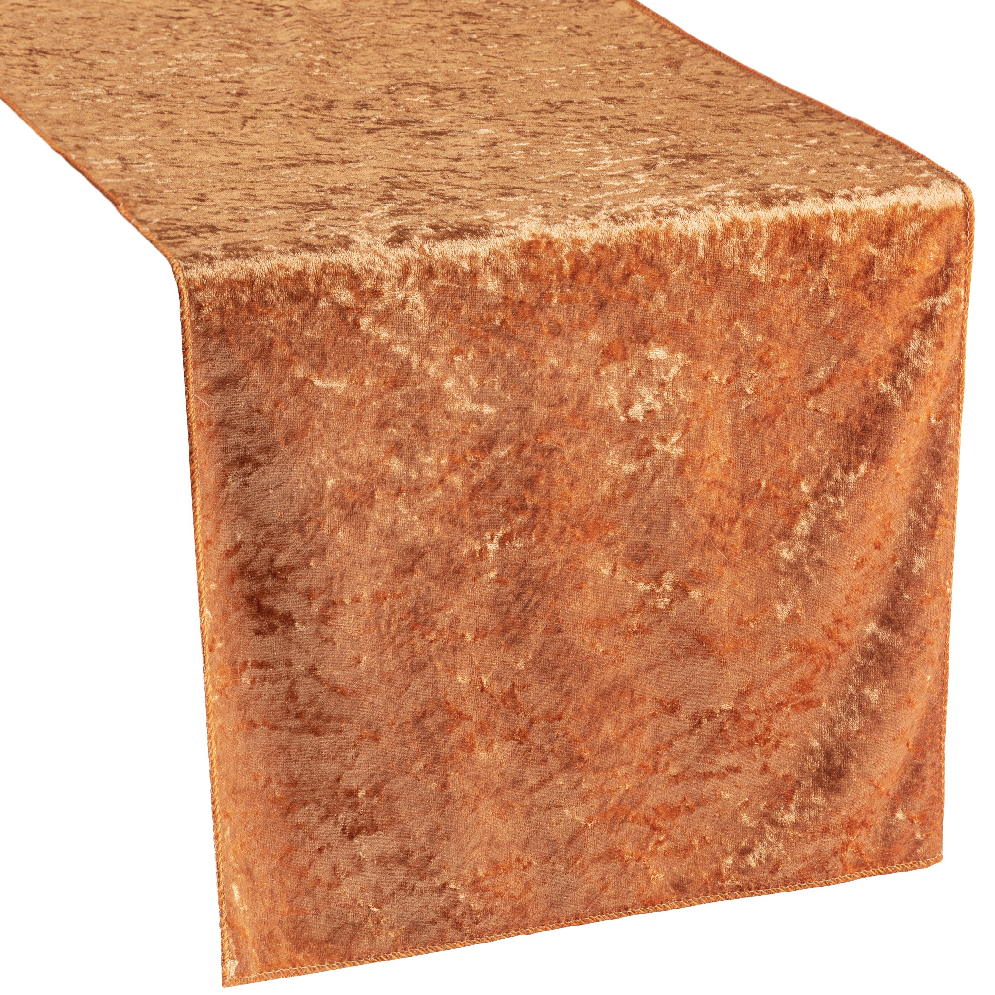 Velvet Table Runners Rust - CV Linens™