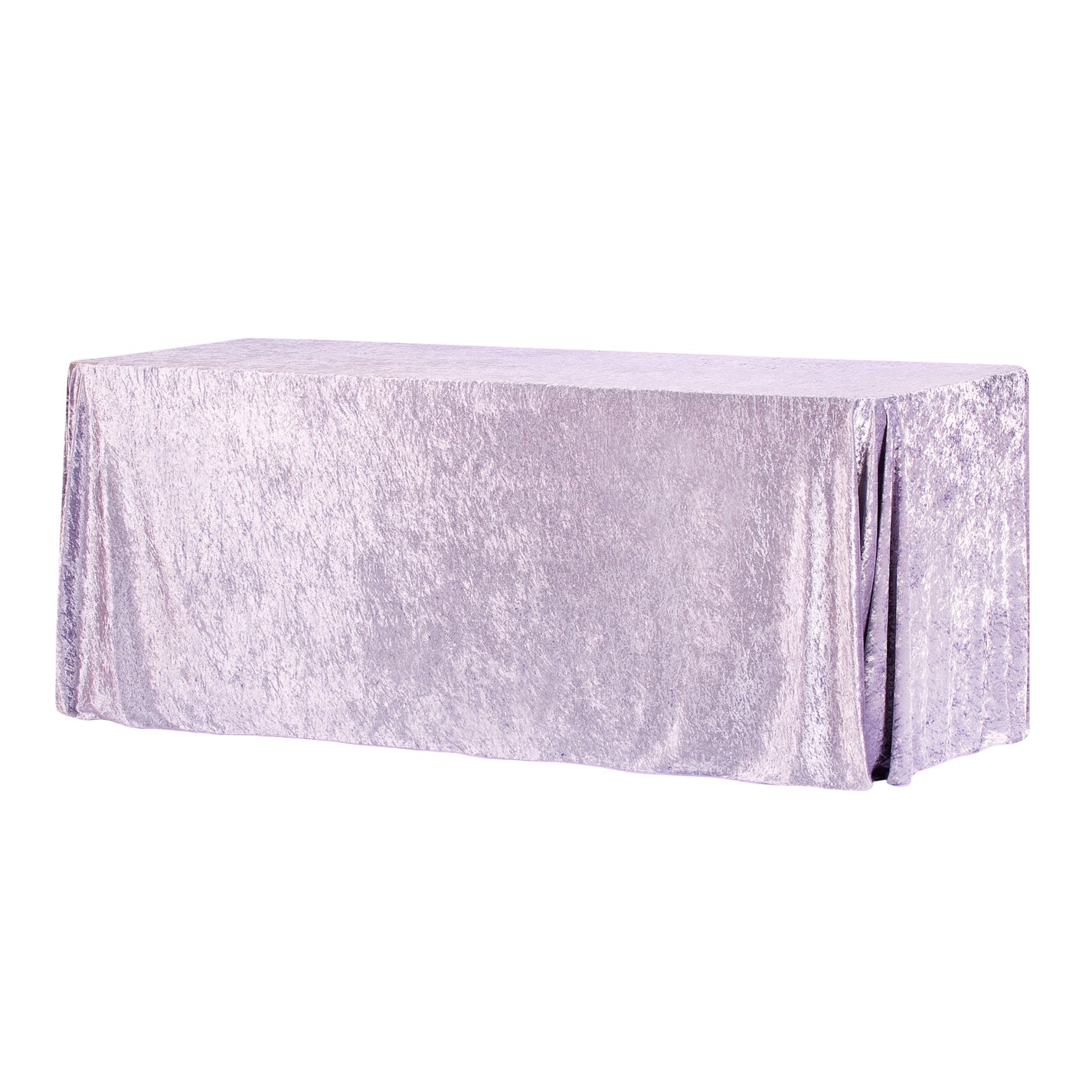 Velvet 90"x132" Rectangular Tablecloth - Wisteria - CV Linens™