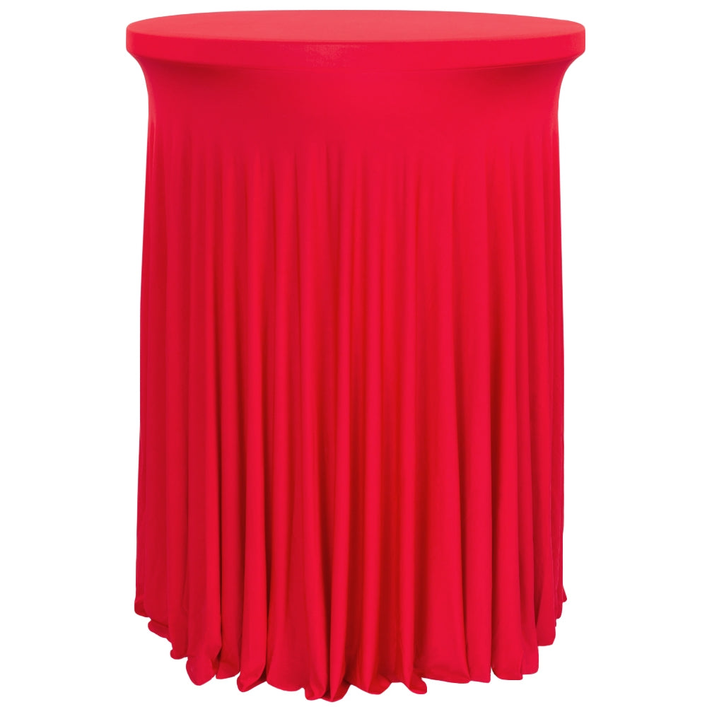 Wavy Spandex Cocktail Table Cover 30