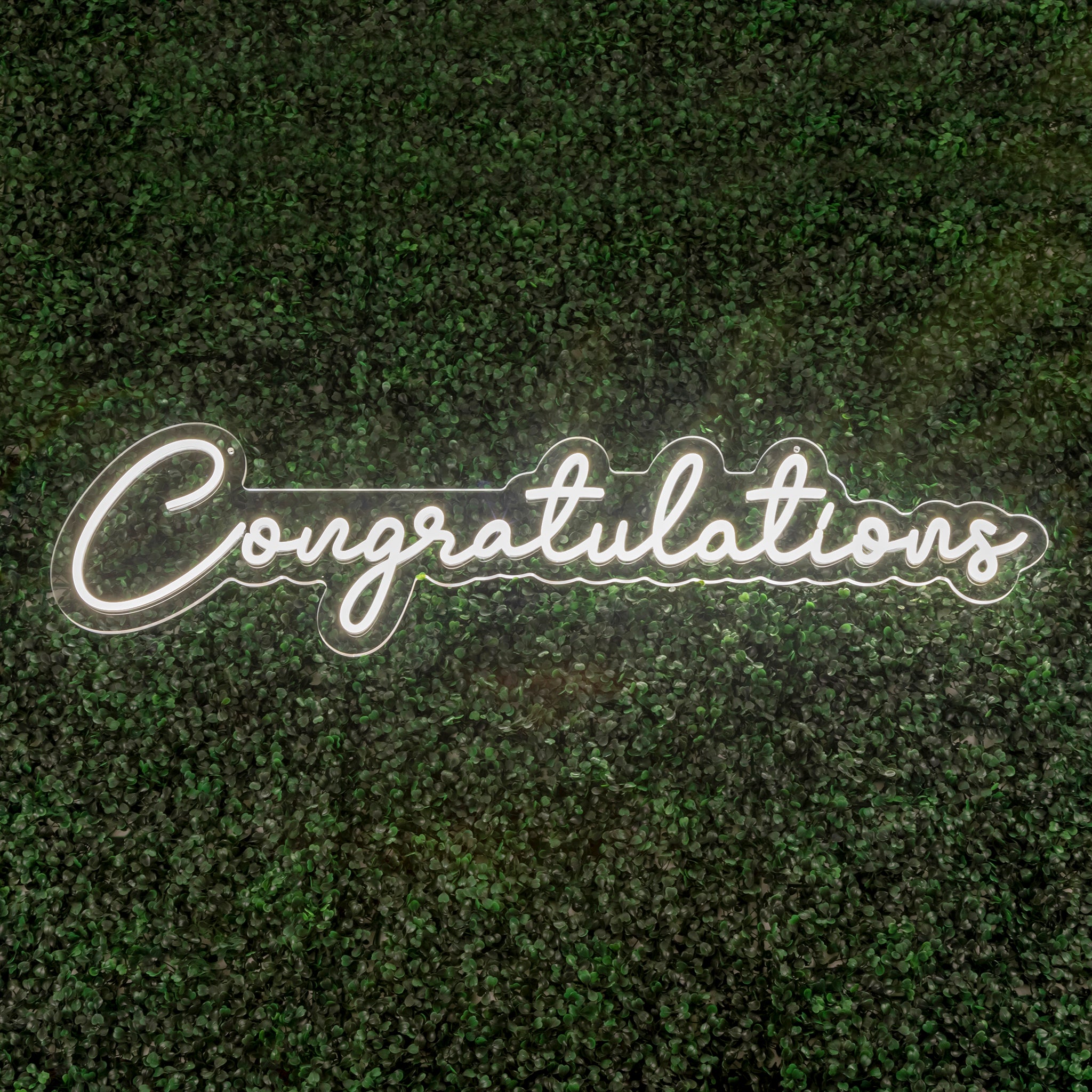 Congratulations Neon LED Sign | Wedding & Event Sign– CV Linens
