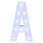 Large 4ft Tall LED Marquee Letter - A– CV Linens