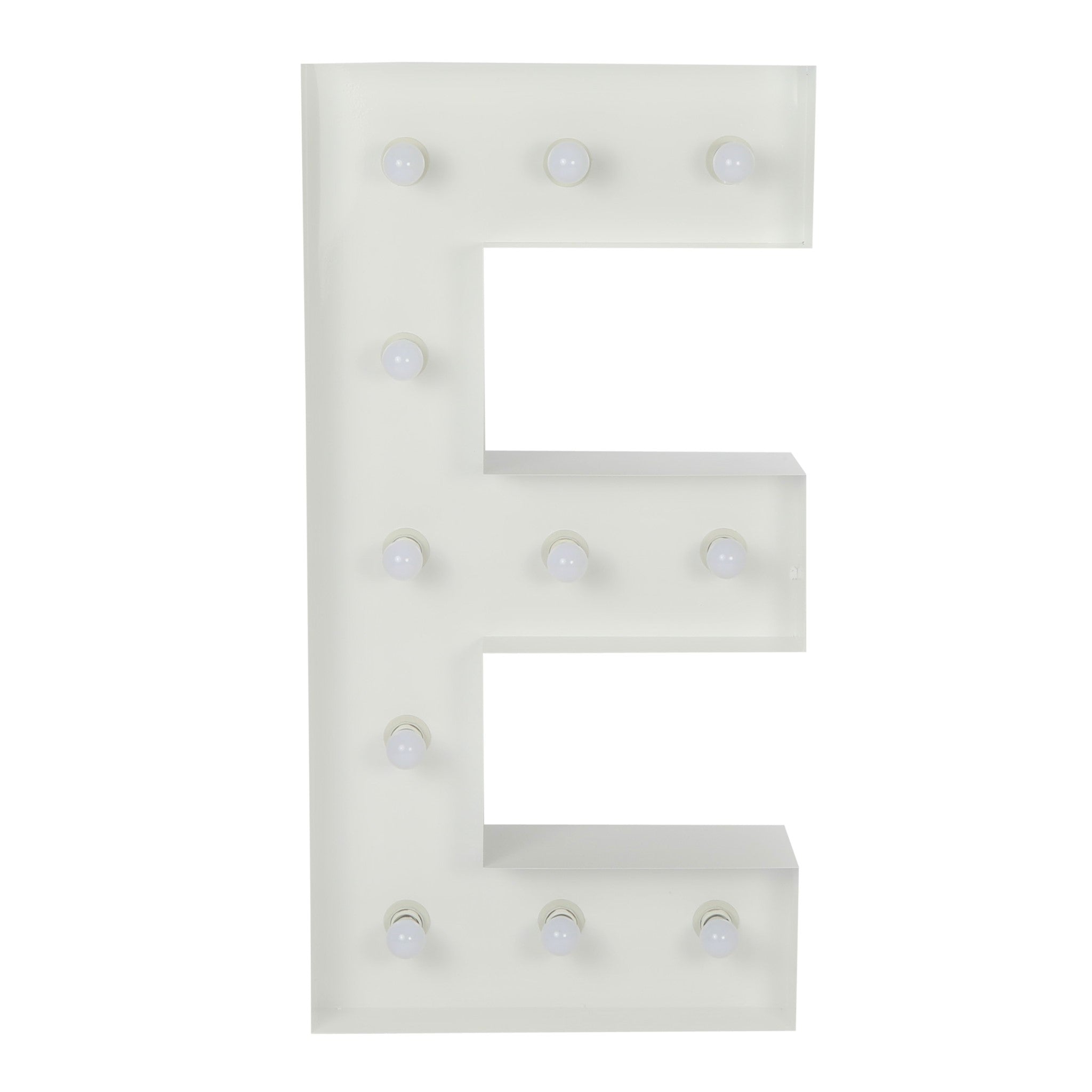 Large 4ft Tall LED Marquee Letter - E– CV Linens