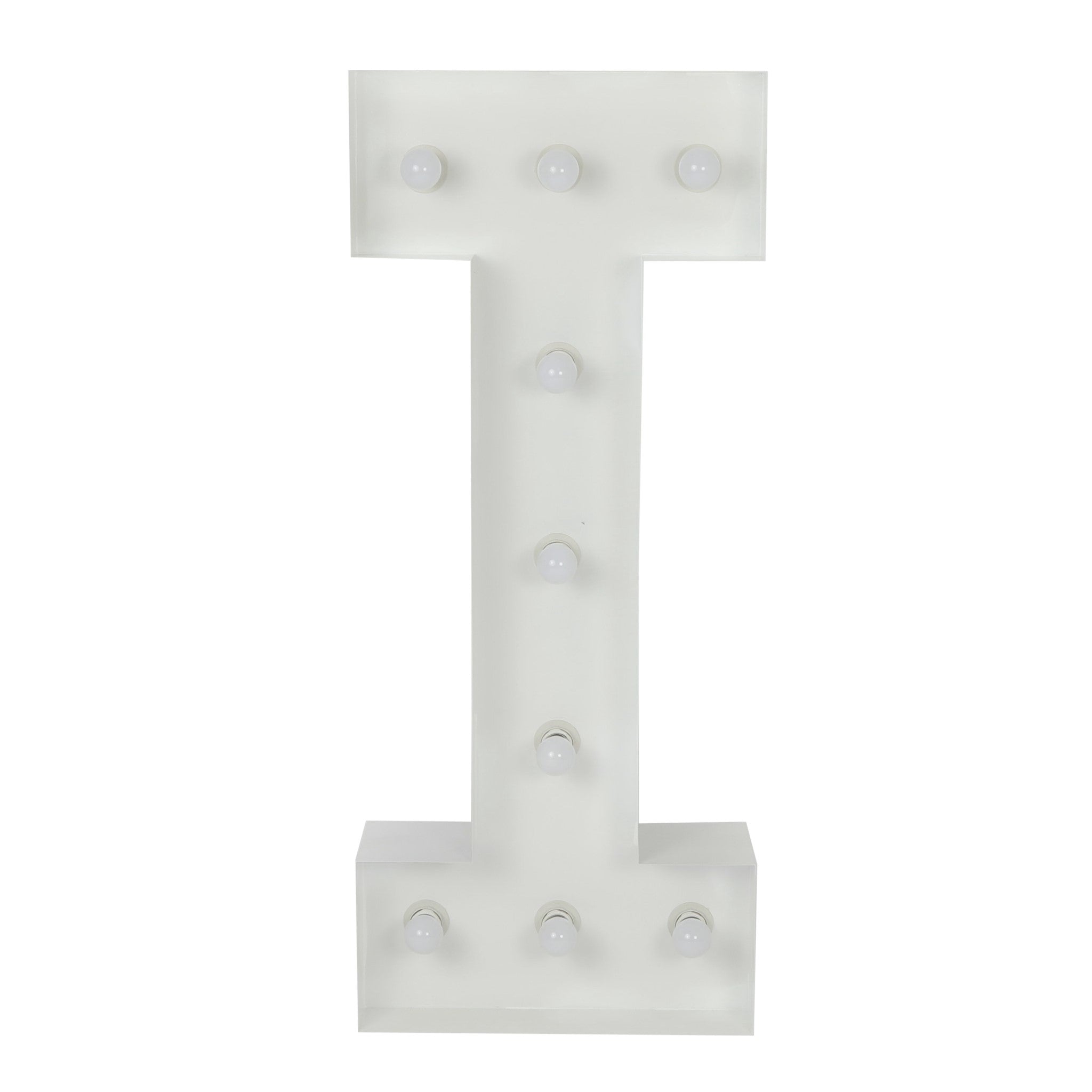 Large 4ft Tall LED Marquee Letter - I– CV Linens