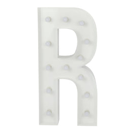 Large 4ft Tall LED Marquee Letter - R - CV Linens™
