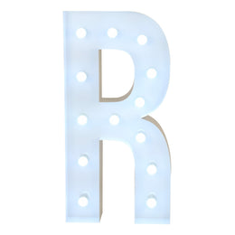 Large 4ft Tall LED Marquee Letter - R– CV Linens