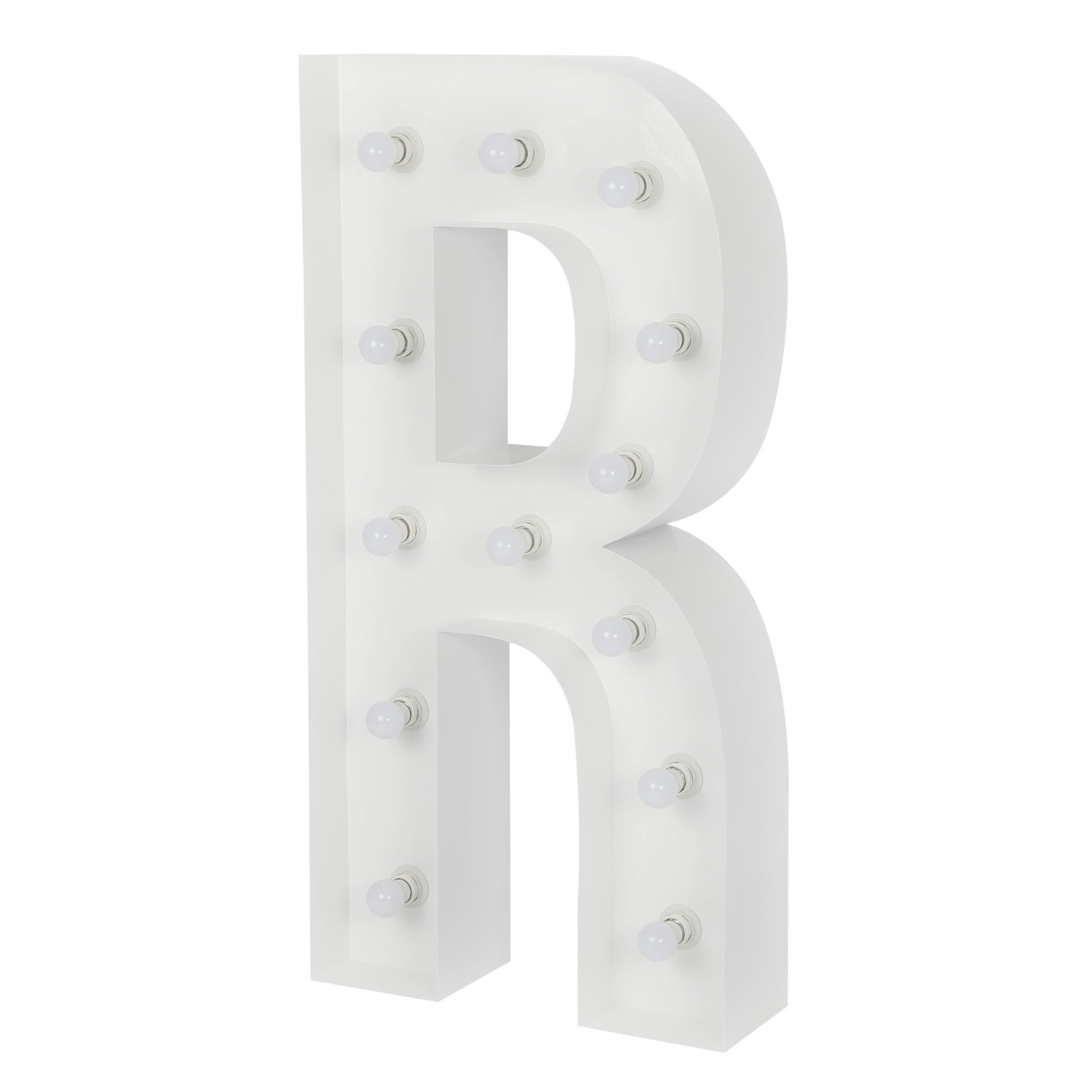Large 4ft Tall LED Marquee Letter - R– CV Linens